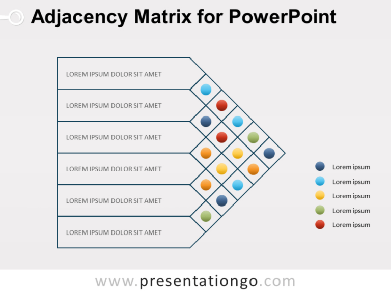 Y Shaped Matrix Diagram Template