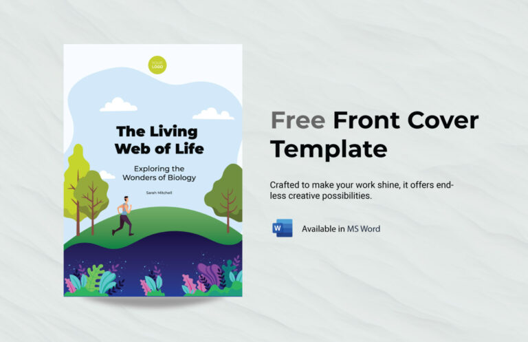 User Guide Cover Page Template