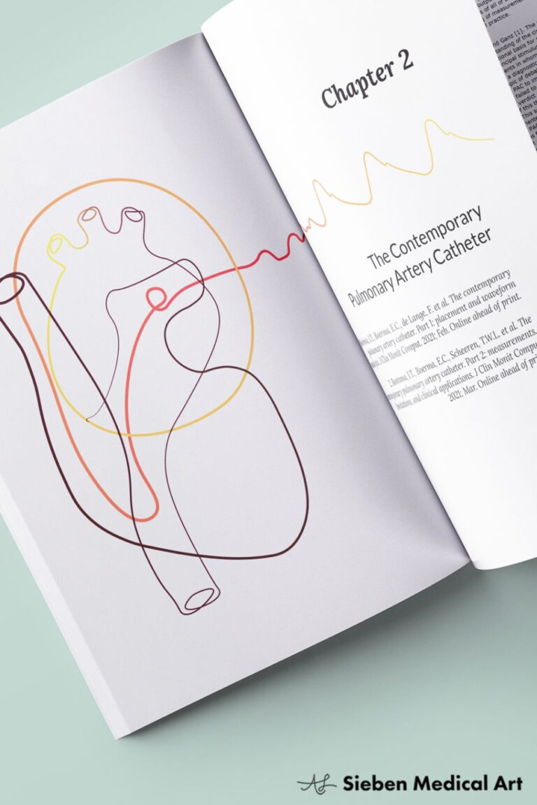 Medical Book Cover Design Template