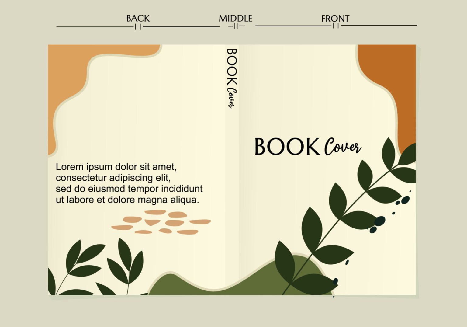 Poem Book Cover Design Template