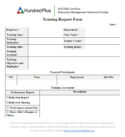 Training Development Request Form Template